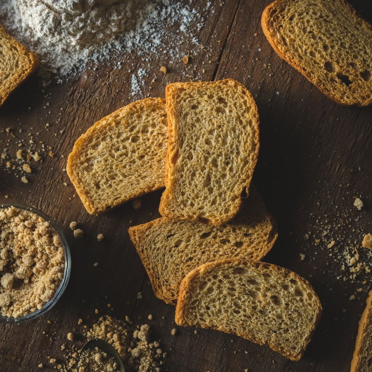 Crunchy Whole Wheat Rusks – NutribeeFoods